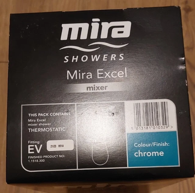 MIRA EXCEL THERMOSTATIC mixer shower £319.99 - PicClick UK