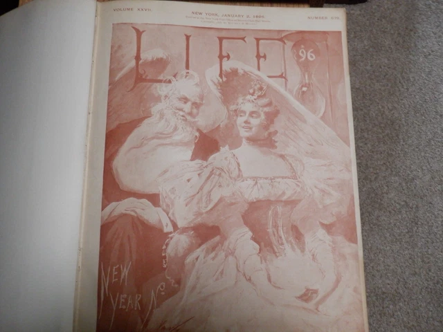 Life Magazines Vintage Bound Lot 1896 45 Issues £17614 Picclick Uk