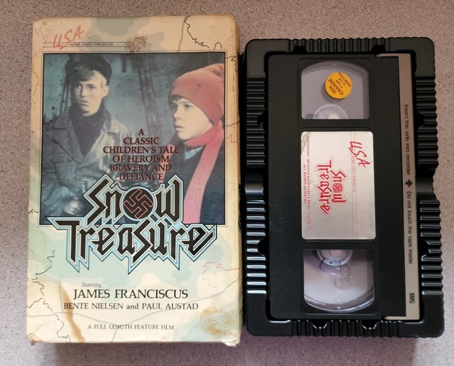 SNOW TREASURE VHS James Franciscus Bente Nielsen Paul Austad RARE HTF ...