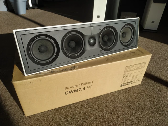 B&W CWM 7.4 S2 In-Wall Speaker £300.00 - PicClick UK