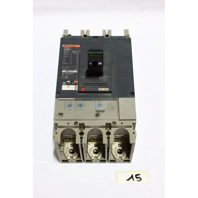 MERLIN GERIN NS400 N Disjoncteur compact 400A max + STR 23 SE (P93.15 ...