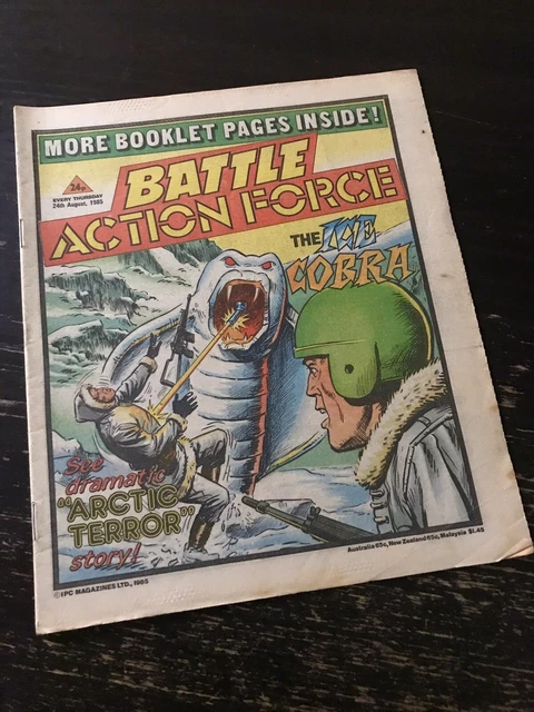 BATTLE ACTION FORCE - Comic/IPC Magazines/24th August 1985/The Ice ...