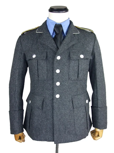 NEW WW2 GERMAN Luftwaffe LW Officer Wool Tunic Jacket High Quality £85. ...