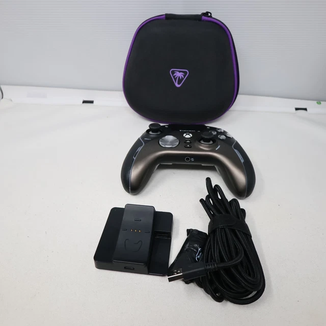 TURTLE BEACH STEALTH Ultra Wireless Controller Black Xbox PC Tested No ...