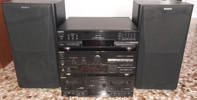 IMPIANTO HI-FI SONY LBT-D607 - funzionante ma non completo - leggi ...