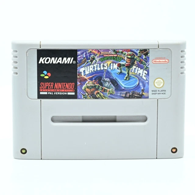 TEENAGE MUTANT NINJA Turtles IV: Turtles in Time - Super Nintendo/ SNES Game PAL EUR 182,92 ...