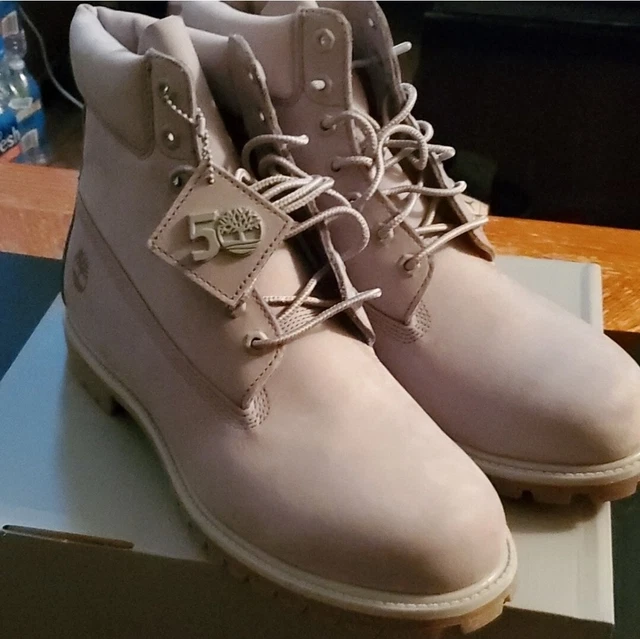 TIMBERLAND PREMIUM 6 Inch Water Proof Boot Grey Nubuck Size 13 £130.70 ...