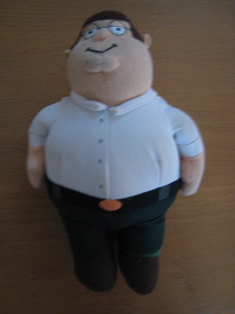FAMILY GUY PETER Griffin - 9 inch Plush - Rare £7.00 - PicClick UK