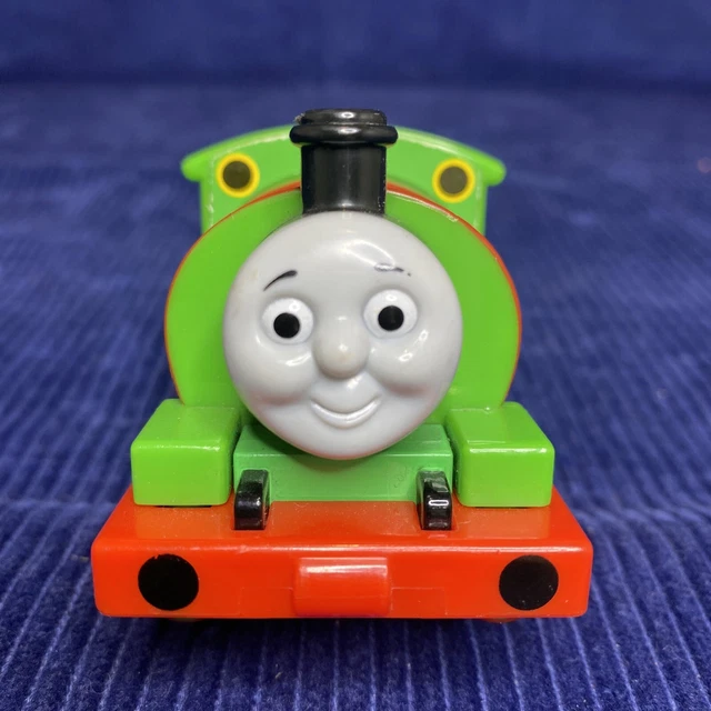 THOMAS & FRIENDS Percy #6 Train Pull Back & Go Racer Train 2009 Mattel ...