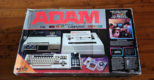 RARE COLECO ADAM Cbs Colecovision computer expansion PAL Boxed, tested ...
