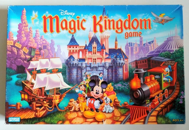 DISNEY MAGIC KINGDOM Board Game *Incomplete* Hasbro/Parker Bros. (2004 ...