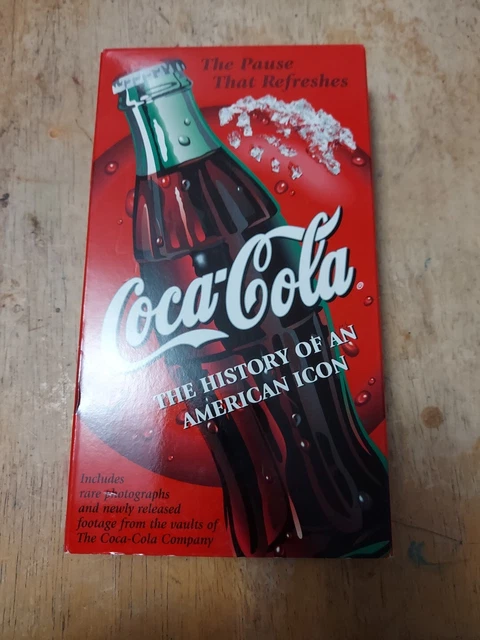 COCA-COLA THE HISTORY Of An American Icon (VHS Tape) £8.12 - PicClick UK
