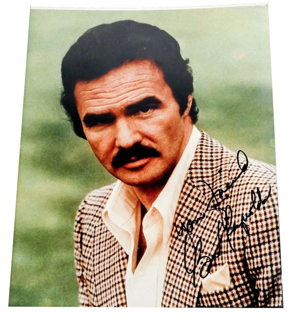 BURT REYNOLDS SIGNÉ Photo 20.3cm X 25.4cm Autographe - Photograph EUR ...
