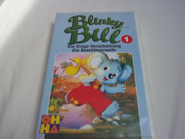 BLINKY BILL-DIE DINGO VERSCHWÖRUNG + DIE BUSCH FEUERWEHR/VHS/PAL EUR 7 ...