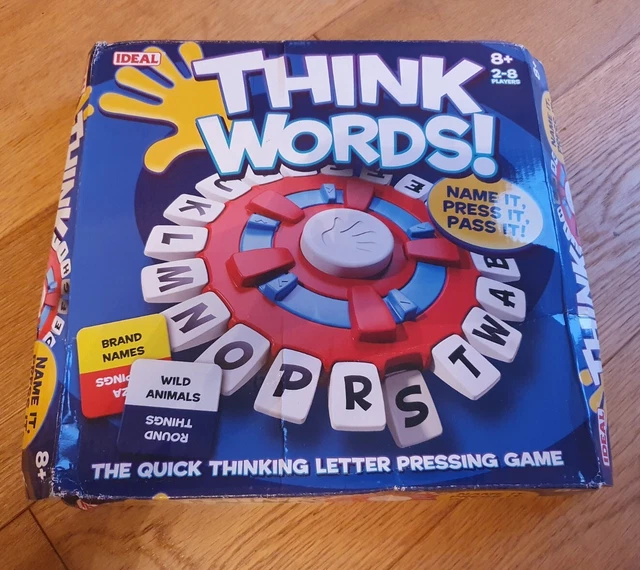 THINK WORDS GAME (Tapple) - Family Board Game EUR 20,49 - PicClick DE