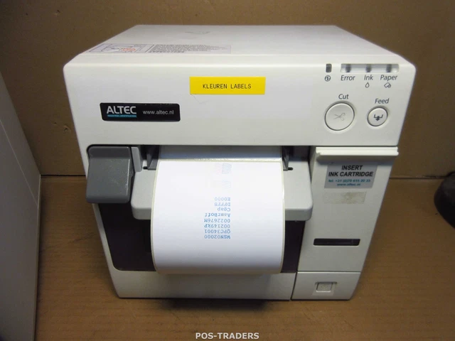 ALTEC LASSIE 2 Full Color CMY 105mm Label Printer USB LAN NETWORK 300 ...