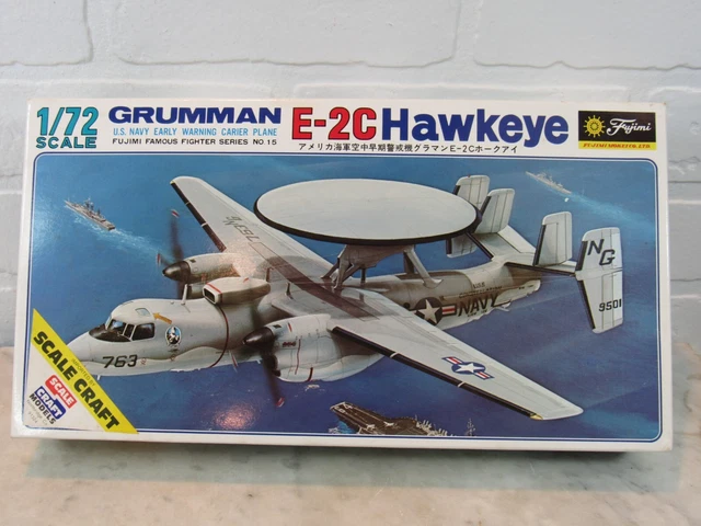 RARE FUJIMI GRUMMAN E-2C HawkEye Kit Model 1/72 EUR 24,17 - PicClick FR