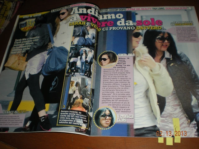 SCOOP.VERONICA CIARDI & SARAH NILE,ELISABETTA CANALIS,ANNA TATANGELO ...