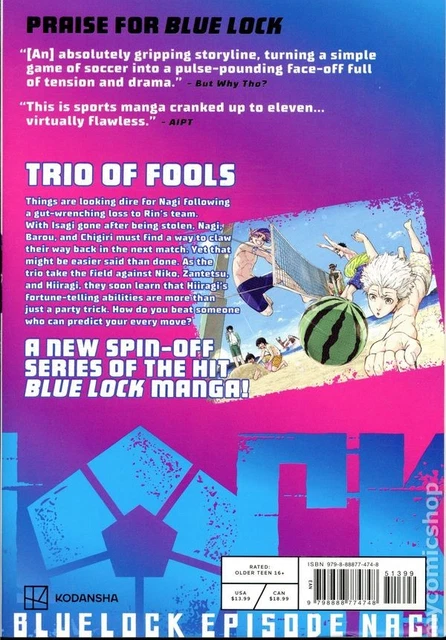 BLUE LOCK EPISODE Nagi GN #5-1ST VF 2025 Stock Image £5.48 - PicClick UK