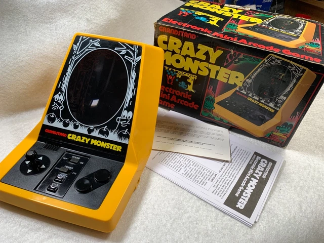 GRANDSTAND CRAZY MONSTER Electronic Game. Boxed. Working. Rare & VGC! £ ...
