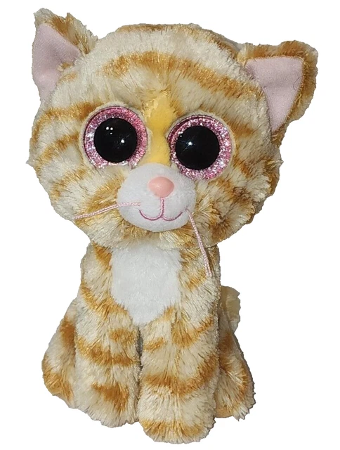 NT* TY BEANIE Boos - TABITHA the Tabby Cat 6" NT - Plush Stuffed Animal ...