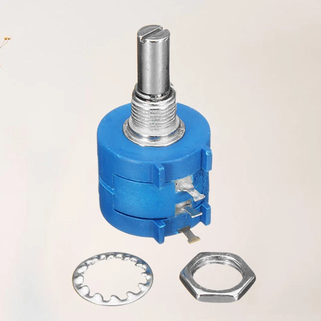 HIGH PRECISION POTENTIOMETER Pot Precision Potentiometer 10 Turn ...
