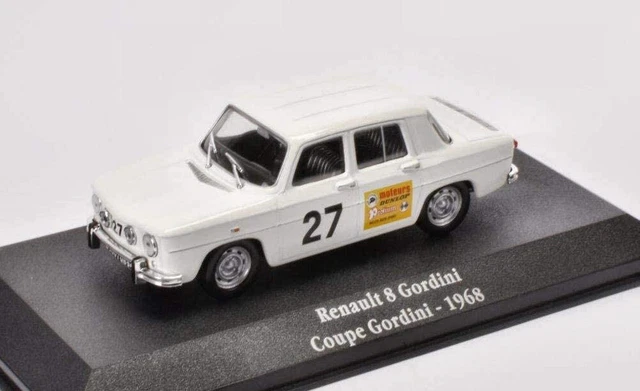 RENAULT 8 GORDINI by Atlas Editions #27 Coupe 1968 1:43 La Saga Rally ...