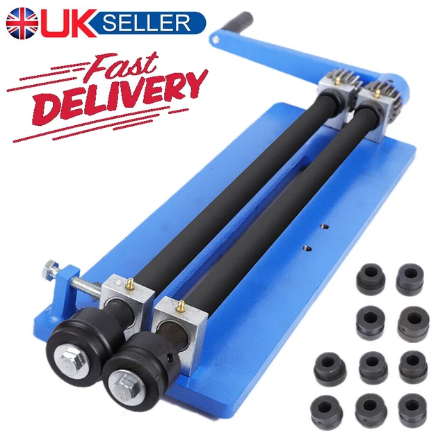 18& BEAD ROLLER Former Swager Rotary Metal Sheet Swaging Machine 6 Roll ...