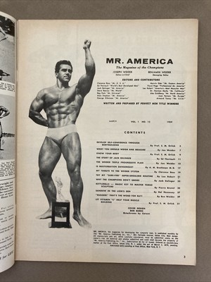 MR. AMERICA BODYBUILDING Muscle Fitness Magazine / Jack Delinger / 03 ...