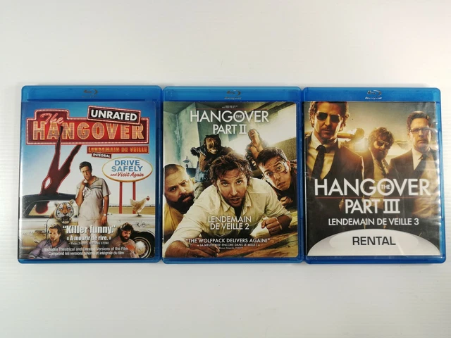 THE HANGOVER PART I, II & III - Bundle / Lot (Blu-ray) - Bilingual $19.99 - PicClick CA