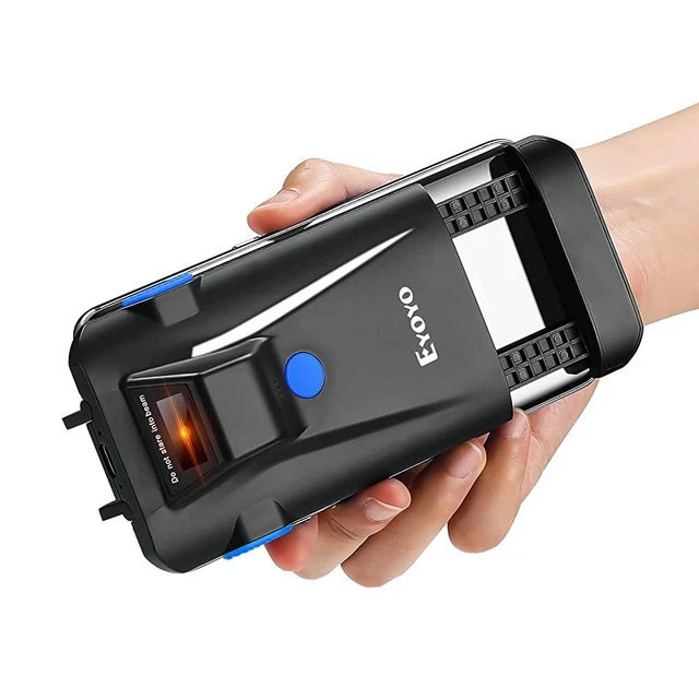 EYOYO 2D QR Barcode Scanner Wireless Bluetooth Code Warehouse Inventory ...