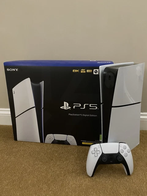 SONY PS5 DIGITAL Edition 1TB Console - White £349.99 - PicClick UK