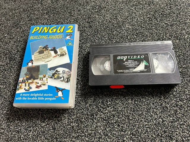 PINGU 2 BUILDING Igloos - 8 Adventures Bbc Video Pal Vhs Video Kids ...