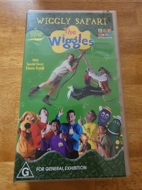 THE WIGGLES WIGGLY Safari VHS Tape Original Cast 2002 & The Crocodile ...