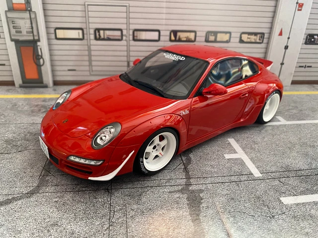 PORSCHE 911 RWB Body Kit ROT RAUH-WELT in 1:18 von GT Spirit EUR 6,05 ...