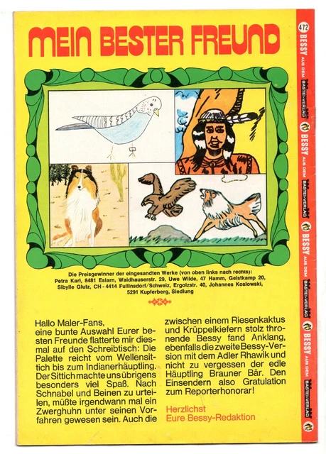 BESSY NR. 472 von Bastei in sehr gutem Zustand EUR 2,90 - PicClick DE