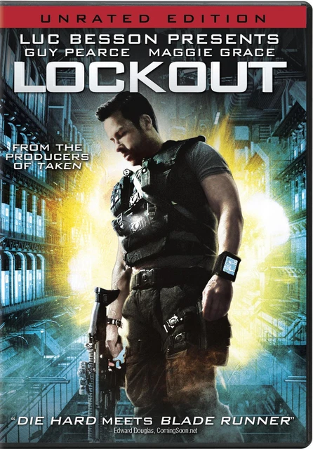 LOCKOUT (DVD) GUY Pearce Maggie Grace Vincent Regan Joseph Gilgun (US ...