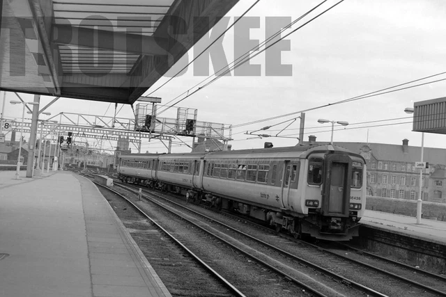 LARGER NEGATIVE BR British Railways Diesel DMU loco Class 56 56438 1992 ...