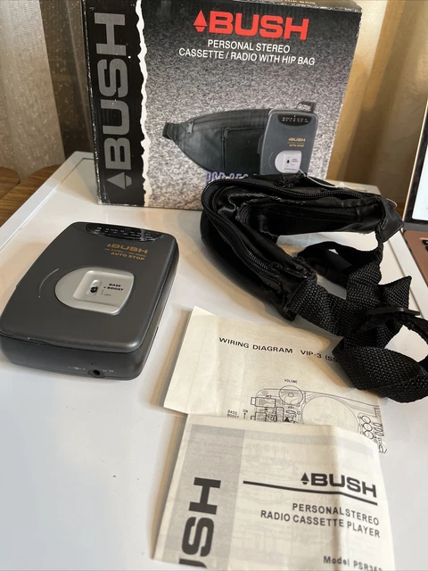 BUSH PERSONAL STEREO Cassette Radio Portable Player *Doesn't Turn On ...