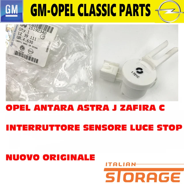 OPEL ANTARA ASTRA J Zafira C Interrupteur Capteur Lumière Stop Nouveau ...
