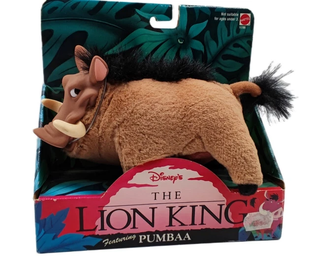 MATTEL DISNEY PUMBAA Mattel König der Löwen Vintage the Lion King ...
