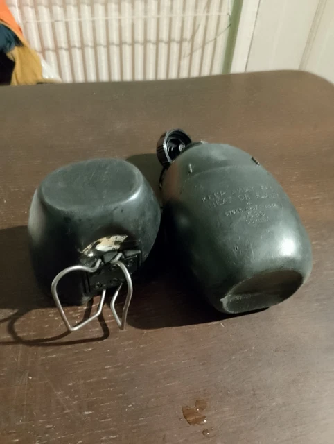 GENUINE ISSUE BRITISH Army Black Water Bottle & Mug £10.00 - PicClick UK