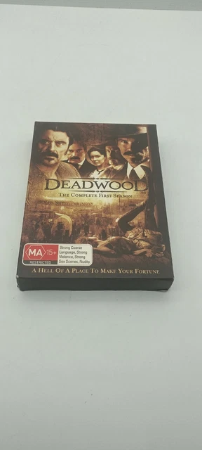 DEADWOOD: SEASON 1 | HBO DVD, 6 Disc Box Set Region 4 £11.70 - PicClick UK