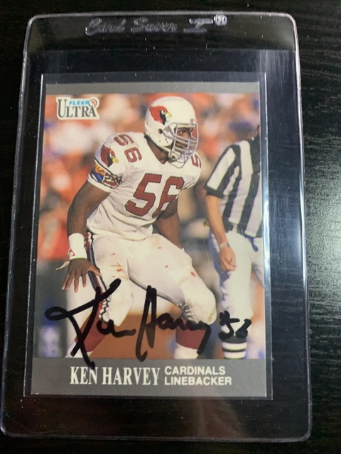 AUTOGRAMM 1991 FLEER Ultra Ken Harvey Redskins Phoenix Cardinals EUR 5,41 - PicClick DE
