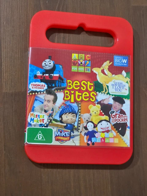 ABC FOR KIDS Best Bites DVD Region 4 PAL Maker Play Thoas Grandpa Mike ...