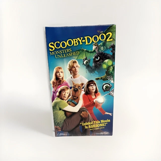 SCOOBY-DOO 2 MONSTERS Unleashed VHS 2004 Freddie Prinze Jr Sarah ...