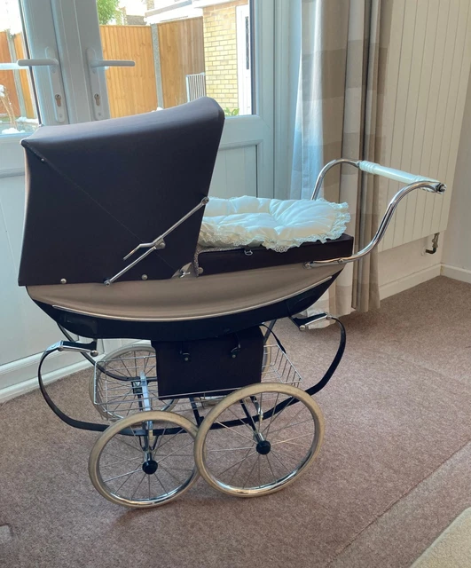 SILVER CROSS VINTAGE Coach Built Dolls Pram £100.00 - PicClick UK