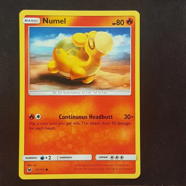 NUMEL 13/111💯MINT💯CRIMSON INVASION Pokemon Card TCG £1.13 - PicClick UK