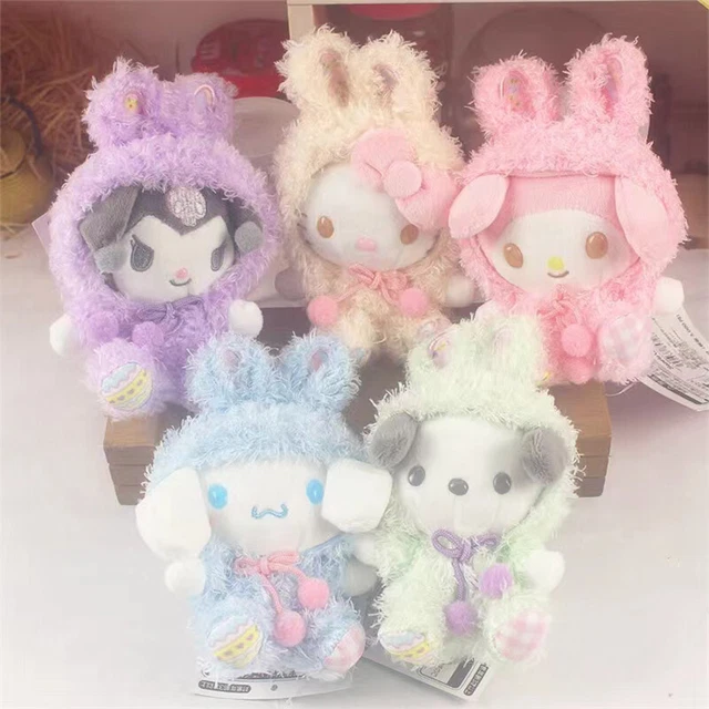 Sanrio Kawaii Plush Toy Kuromi My Melody Cinnamoroll Hello Kitty Hug
