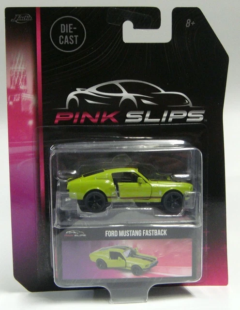 MAJORETTE JADA PACKAGE Pink Slips Ford Mustang Fastback EUR 72,05 ...